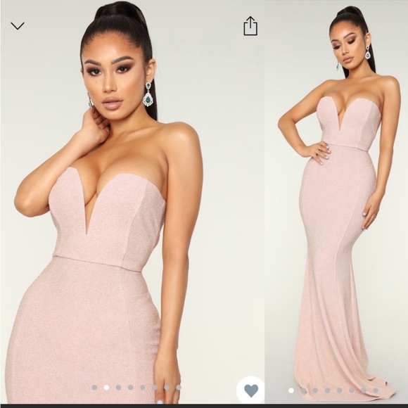 Fashion Nova | Dresses | Fashion Nova Glitter Nuve Maxi Dress | Poshmark